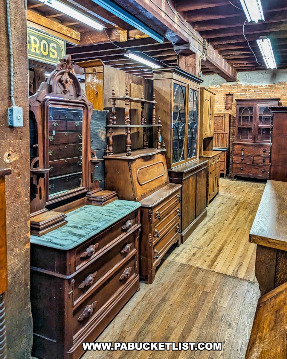 Exploring the Old Mill Antique Store in Lancaster County - PA Bucket List