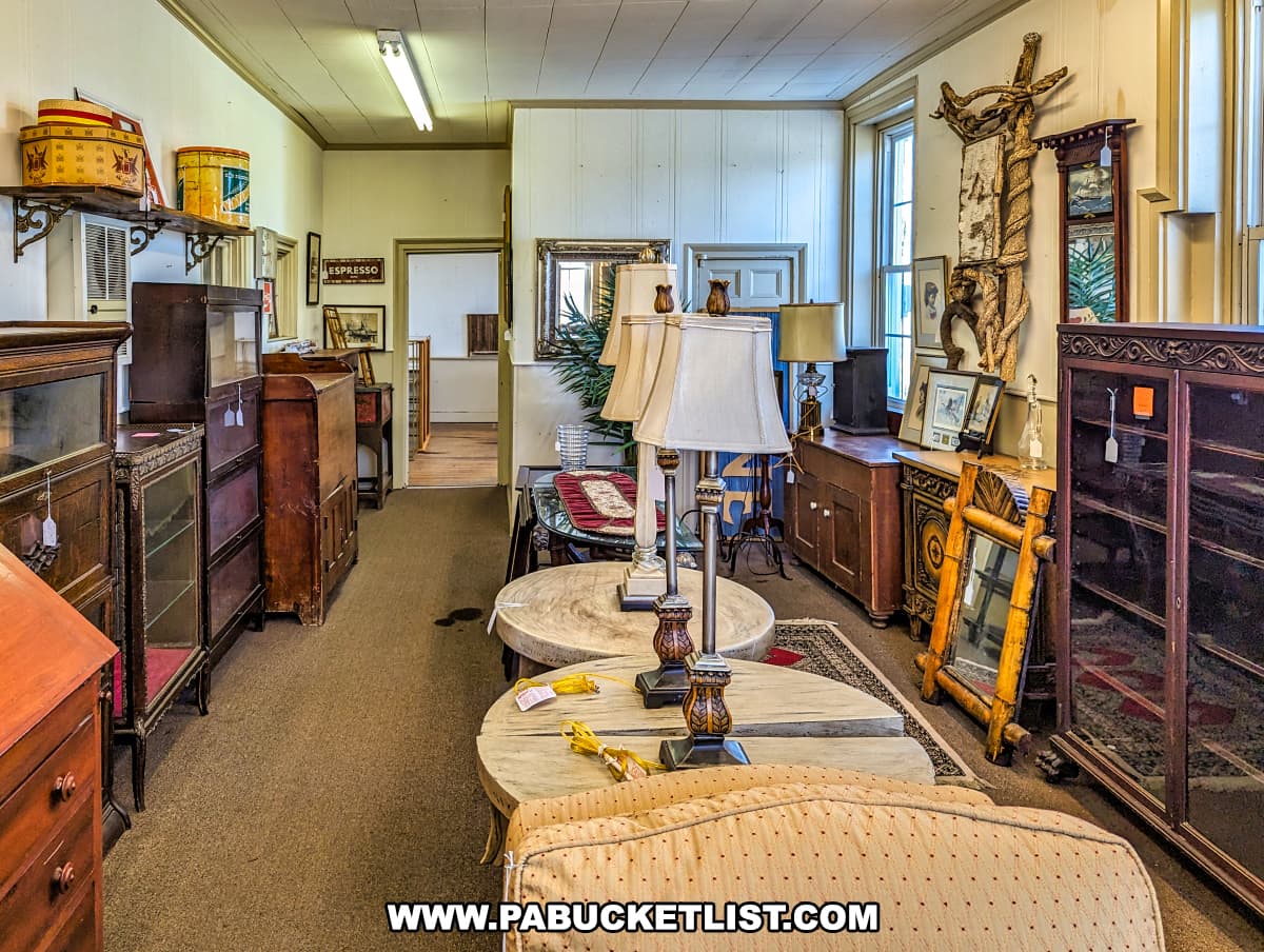 Exploring the Old Mill Antique Store in Lancaster County - PA Bucket List