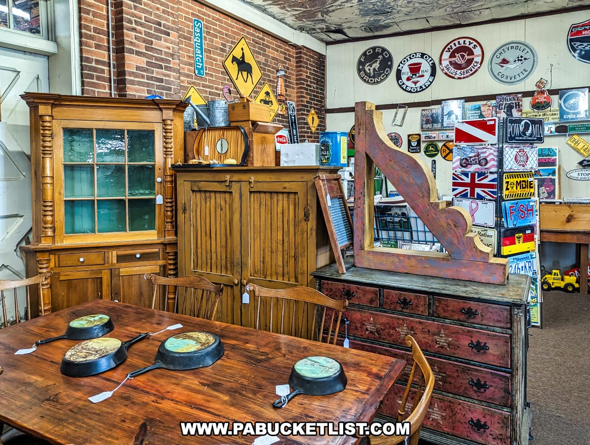 Exploring the Old Mill Antique Store in Lancaster County - PA Bucket List
