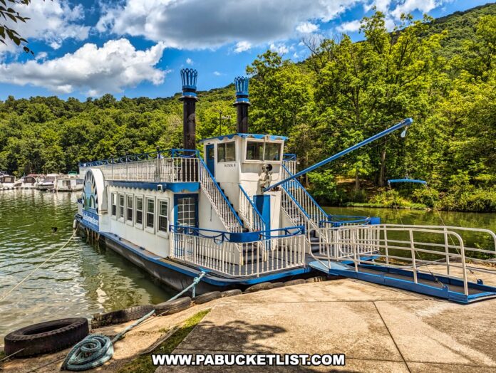 Taking the Proud Mary Sightseeing Cruise at Raystown Lake
