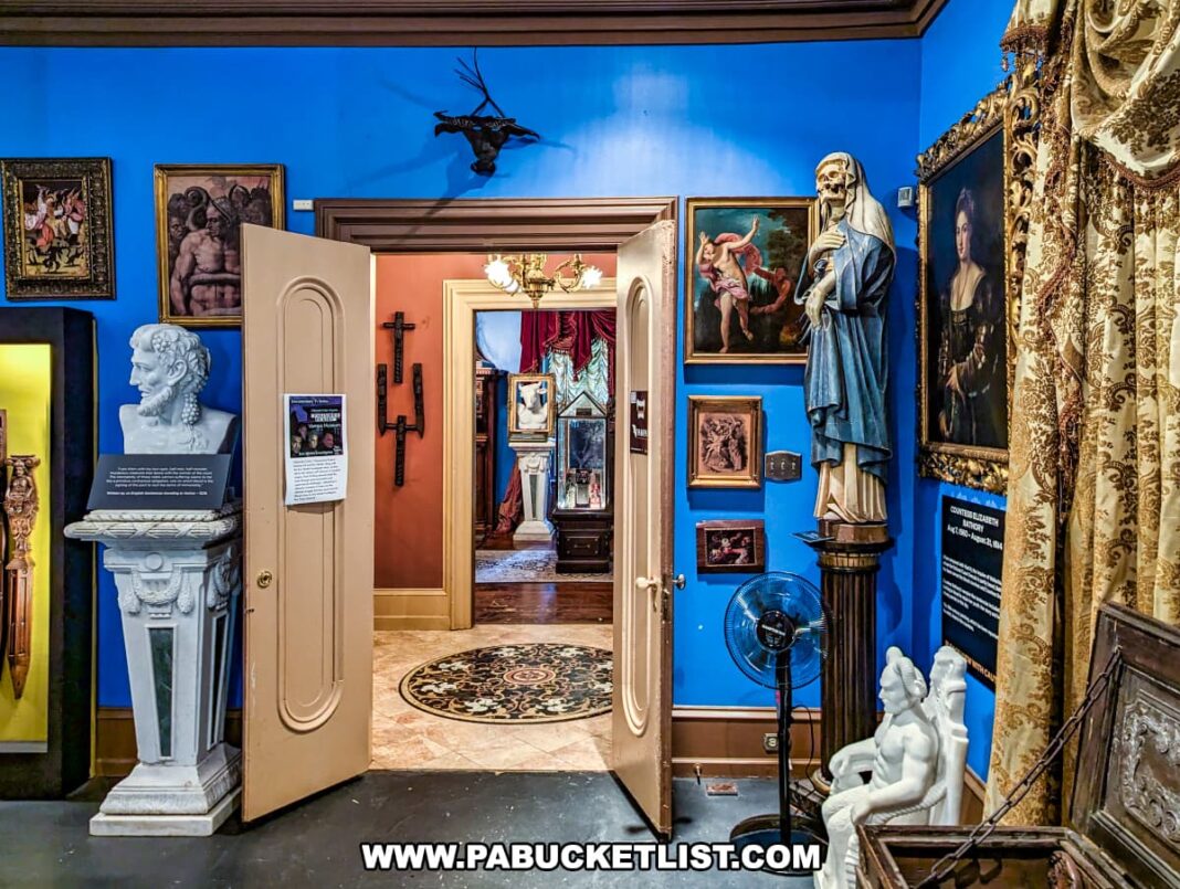 Exploring the Vampire and Paranormal Museum in Bucks County - PA Bucket ...