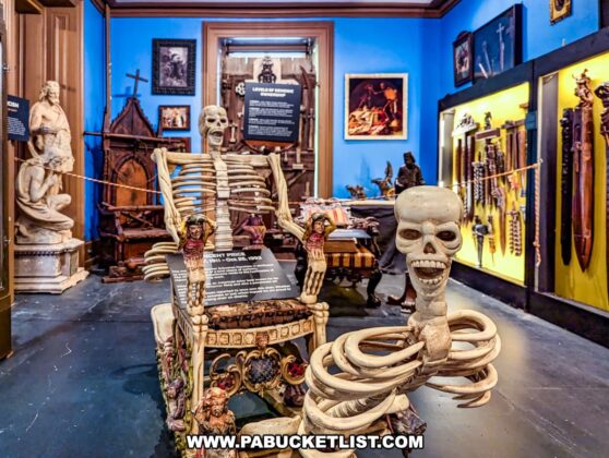 Exploring the Vampire and Paranormal Museum in Bucks County - PA Bucket ...