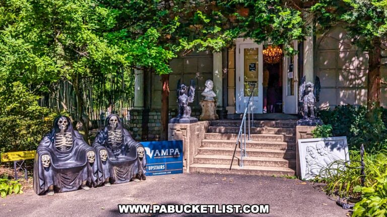 Exploring the Vampire and Paranormal Museum in Bucks County - PA Bucket ...