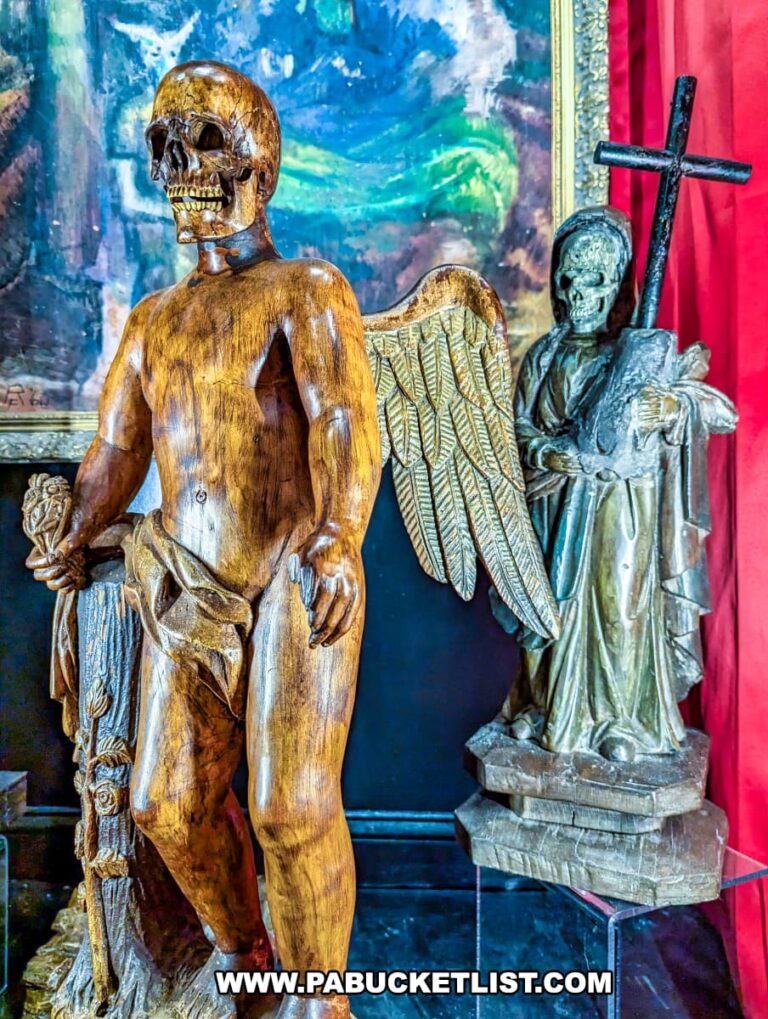 Exploring the Vampire and Paranormal Museum in Bucks County - PA Bucket ...