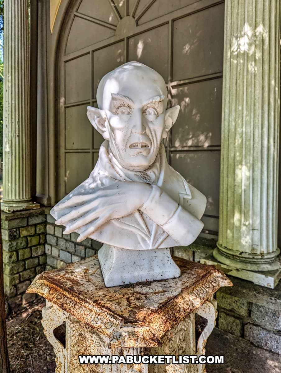 Exploring the Vampire and Paranormal Museum in Bucks County - PA Bucket ...