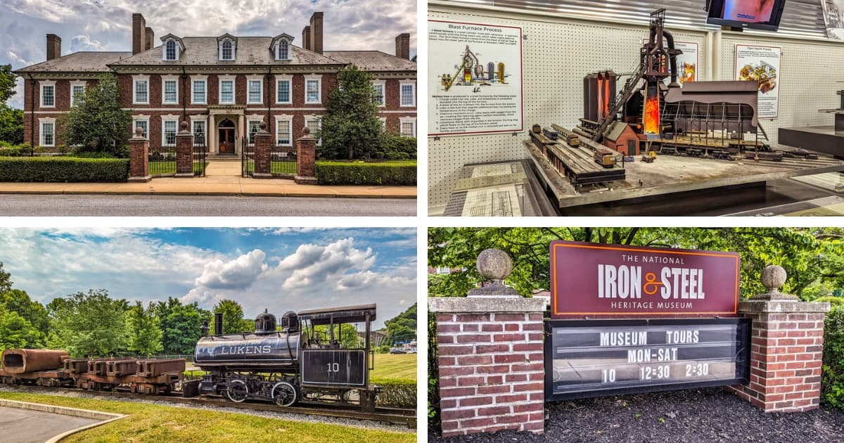 The National Iron and Steel Heritage Museum in Chester County
