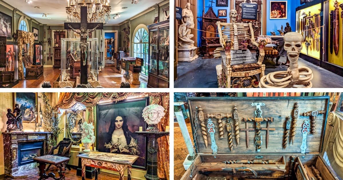 Exploring the Vampire and Paranormal Museum in Bucks County - PA Bucket ...