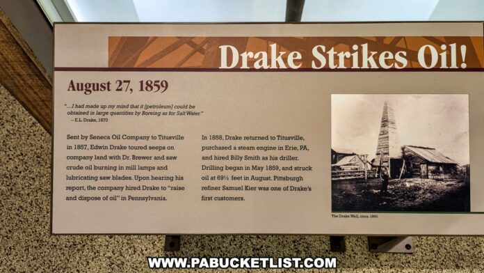 Exploring the Drake Well Museum and Park in Venango County - PA Bucket List