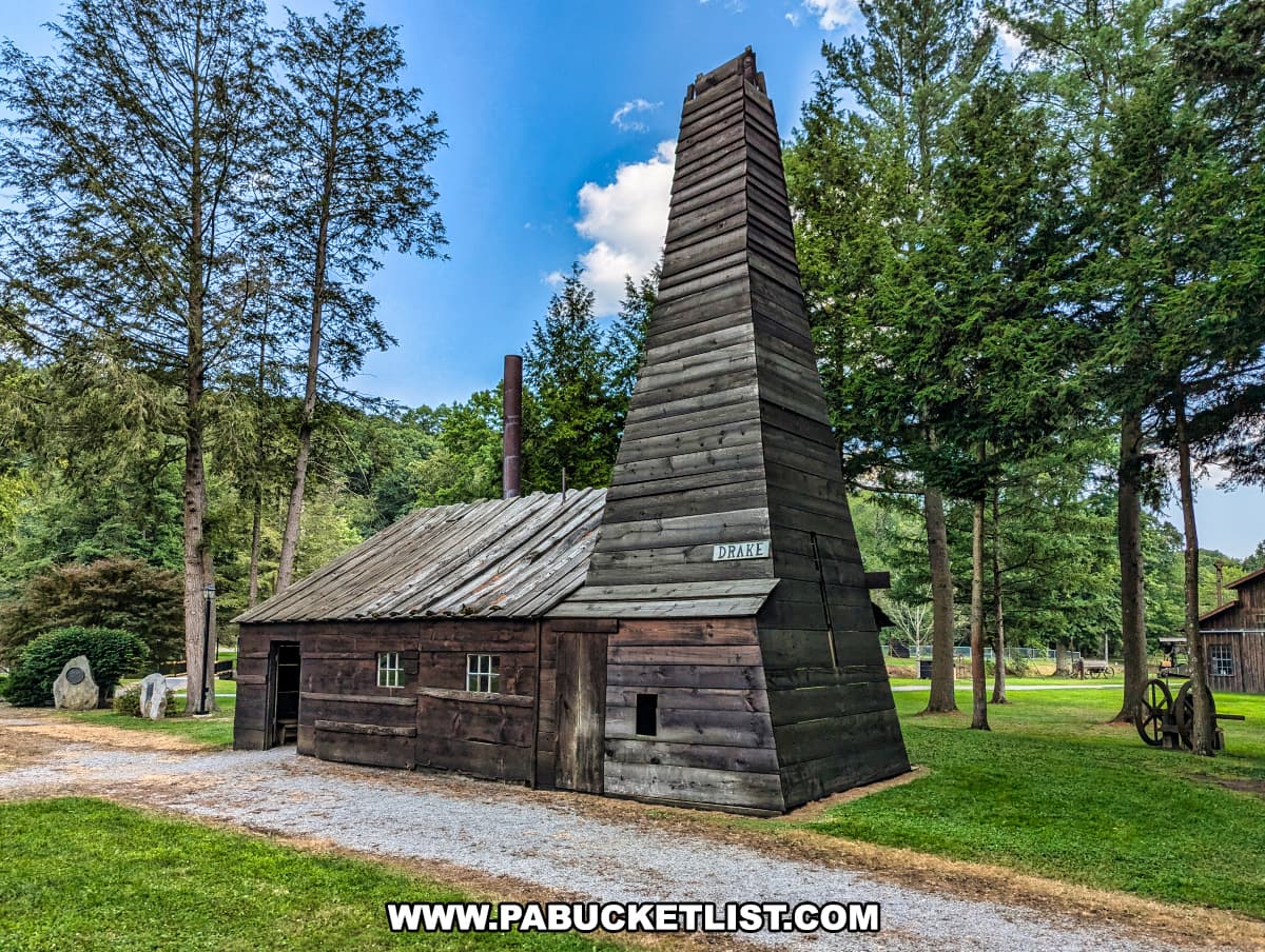 Exploring the Drake Well Museum and Park in Venango County - PA Bucket List