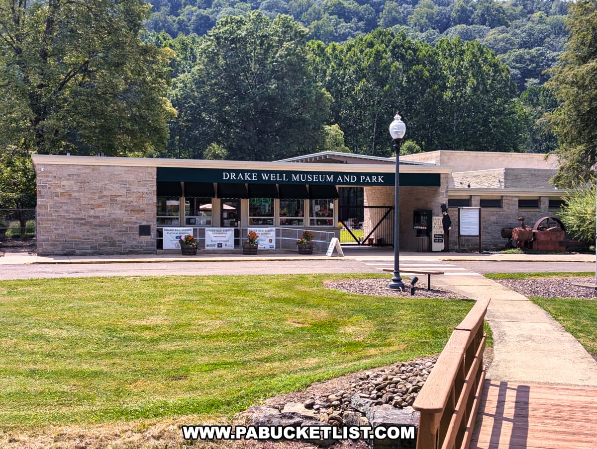 Exploring the Drake Well Museum and Park in Venango County - PA Bucket List