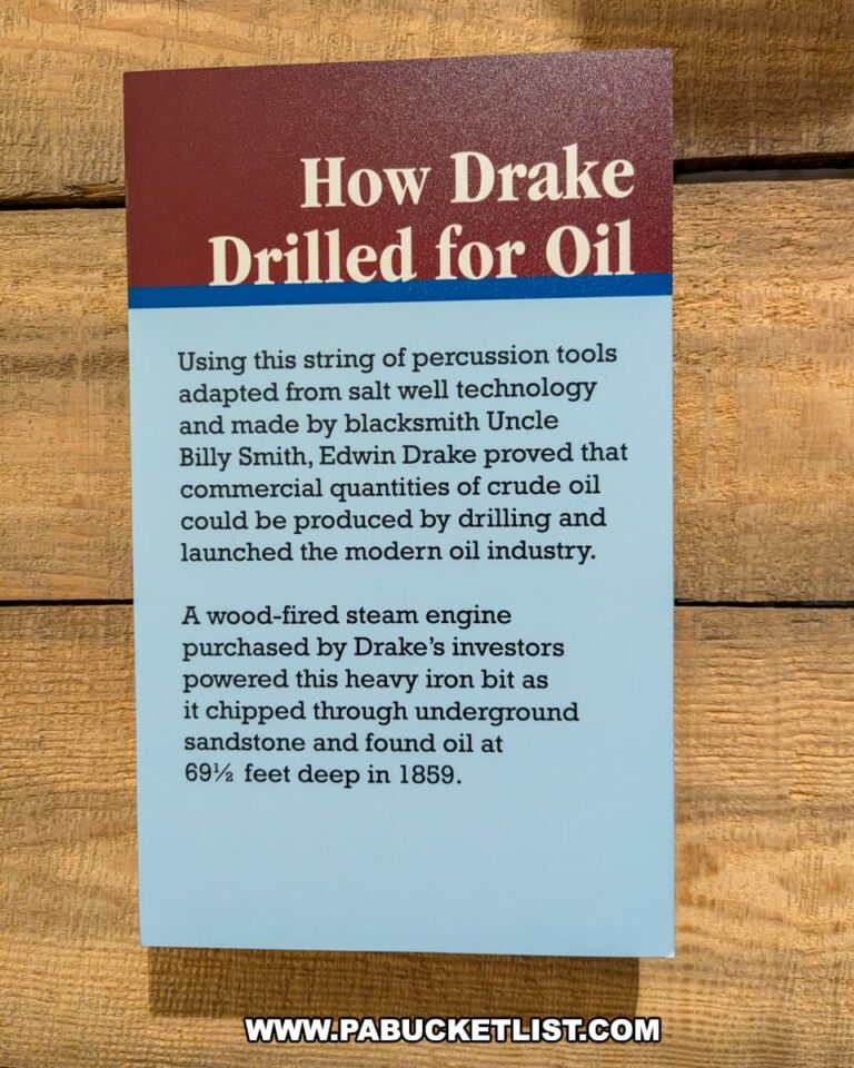 Exploring the Drake Well Museum and Park in Venango County - PA Bucket List