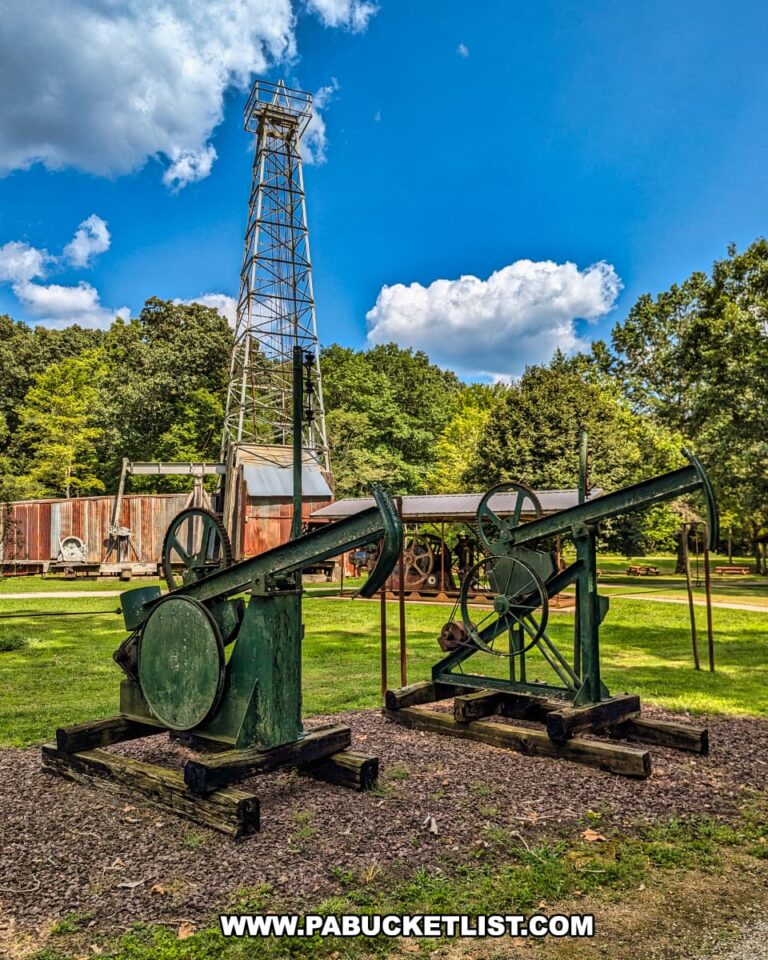 Exploring the Drake Well Museum and Park in Venango County - PA Bucket List