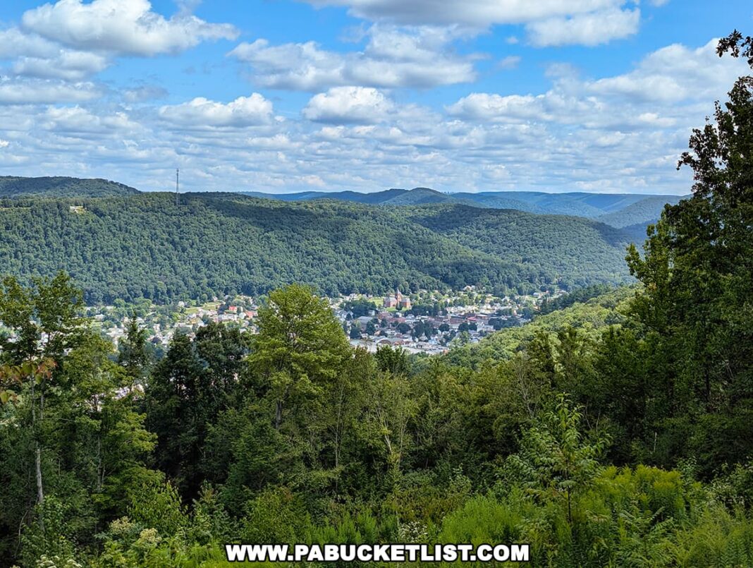 Exploring Emporium Overlook in Cameron County - PA Bucket List