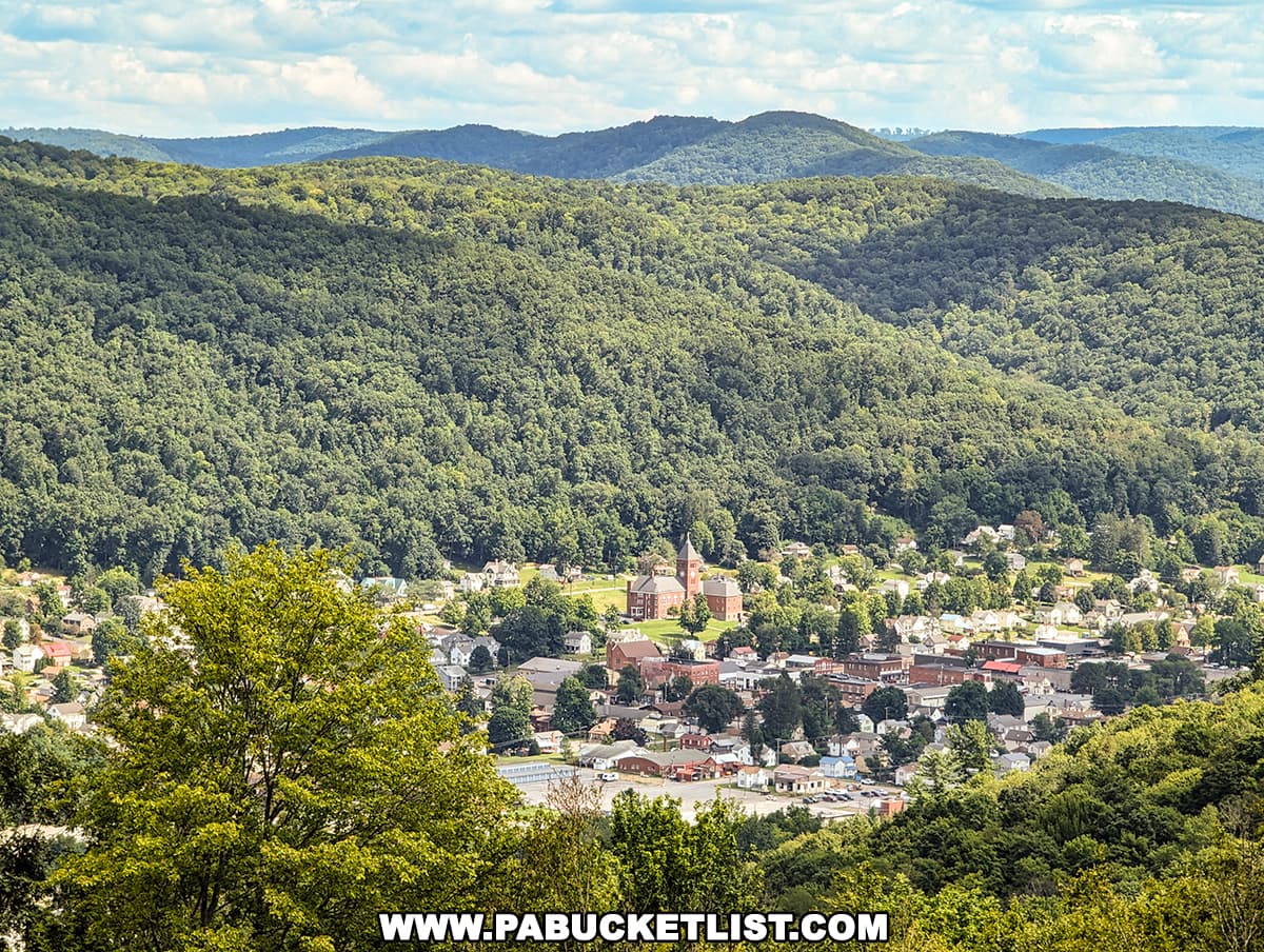 Exploring Emporium Overlook in Cameron County - PA Bucket List