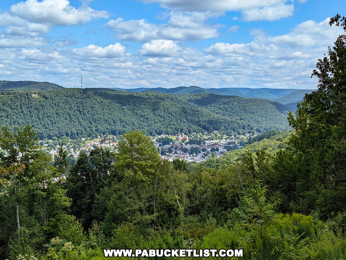 Exploring Emporium Overlook in Cameron County - PA Bucket List