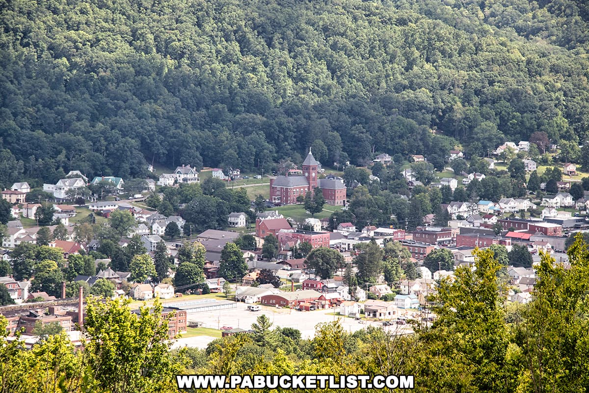 Exploring Emporium Overlook in Cameron County - PA Bucket List