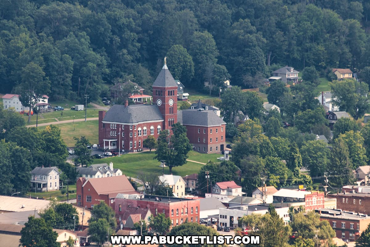 Exploring Emporium Overlook in Cameron County - PA Bucket List