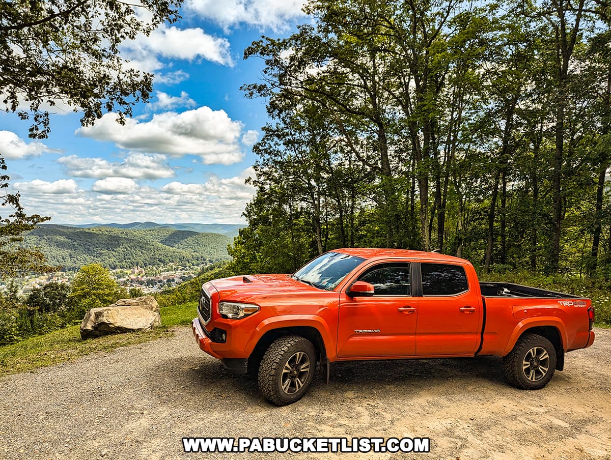Exploring Emporium Overlook in Cameron County - PA Bucket List