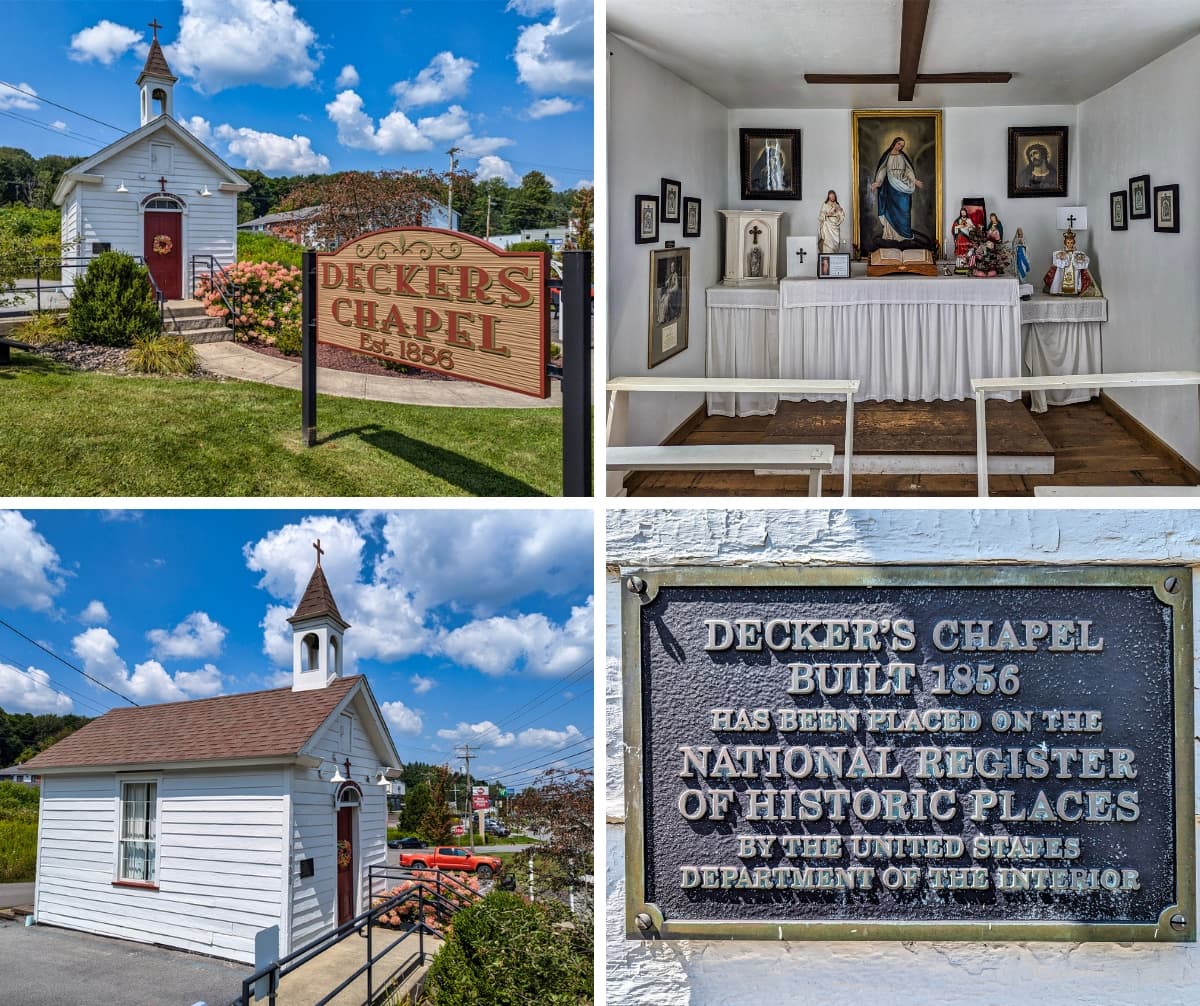 Exploring Decker's Chapel | The Smallest Church in Pennsylvania
