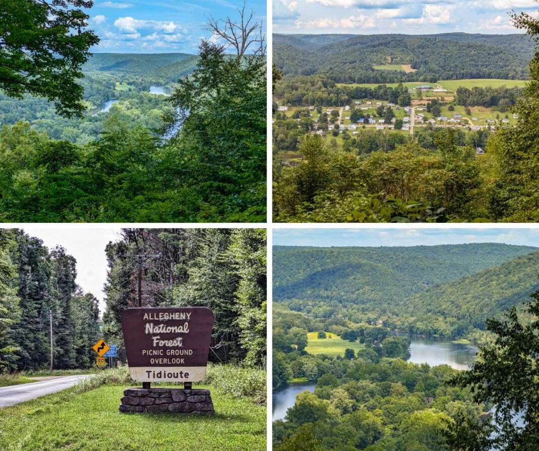 Exploring Jakes Rocks Overlook in Warren County