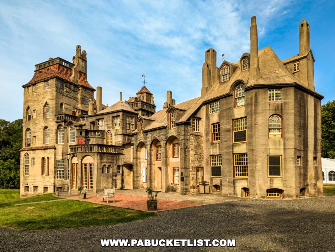Exploring Fonthill Castle in Bucks County - PA Bucket List