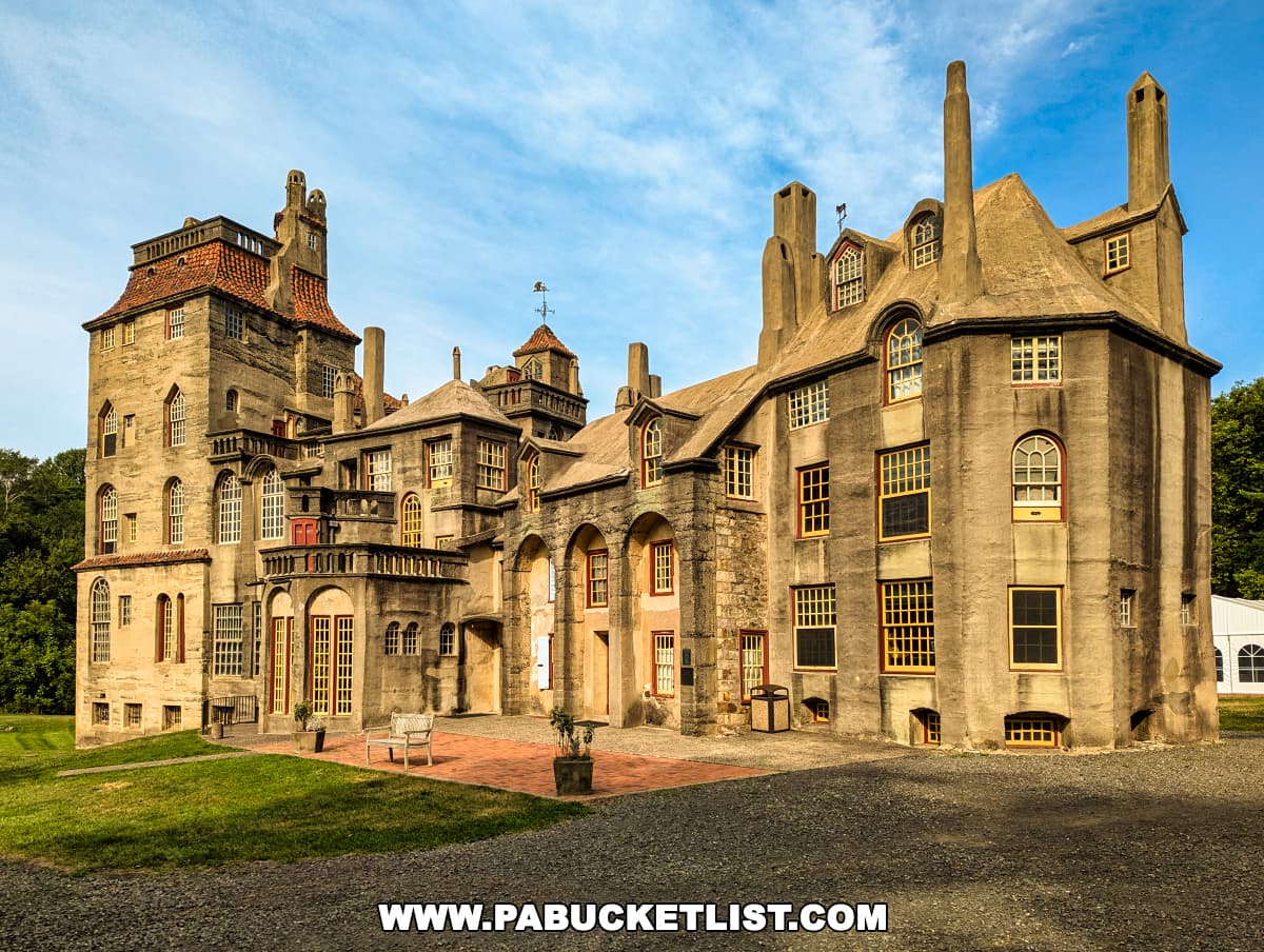 Exploring Fonthill Castle in Bucks County - PA Bucket List