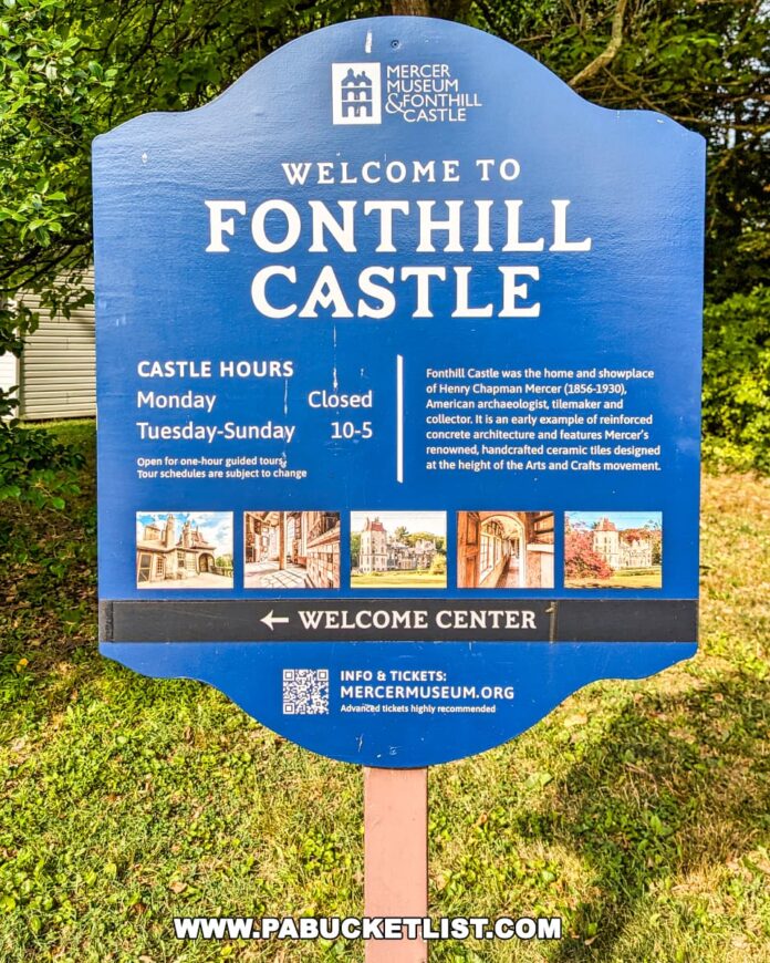 Exploring Fonthill Castle in Bucks County - PA Bucket List