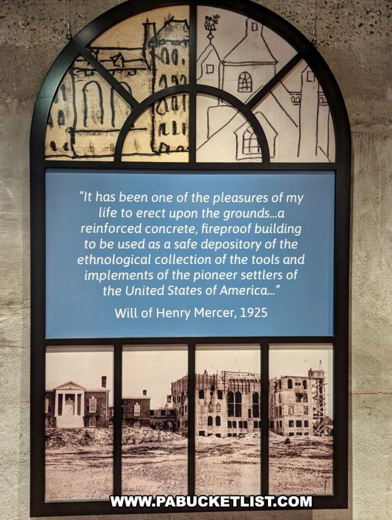 Exploring the Mercer Museum in Bucks County - PA Bucket List