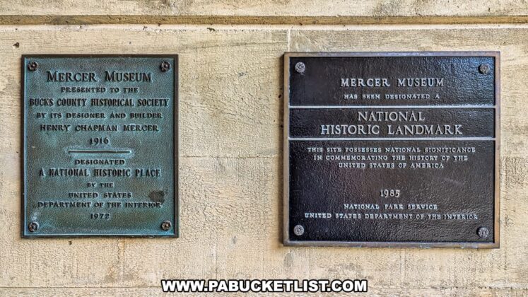 Exploring the Mercer Museum in Bucks County - PA Bucket List