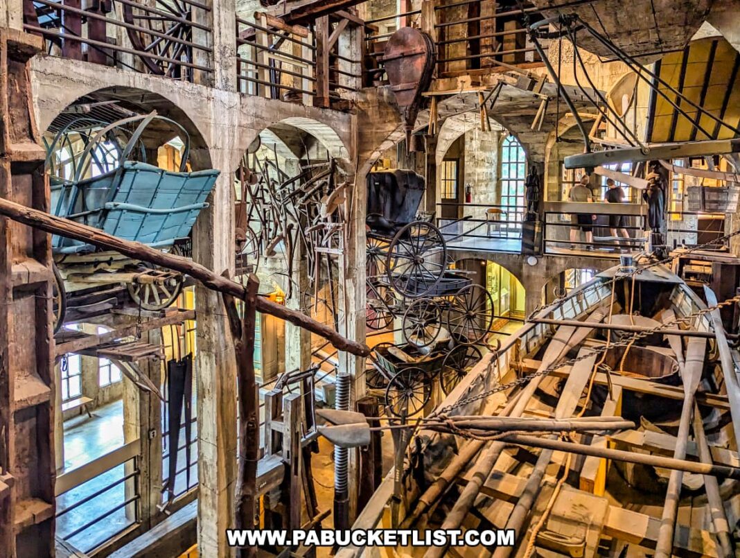 Exploring the Mercer Museum in Bucks County - PA Bucket List