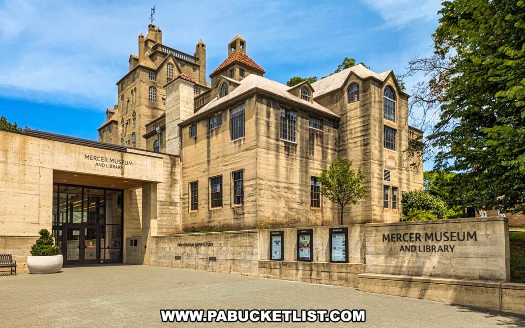 Exploring the Mercer Museum in Bucks County - PA Bucket List