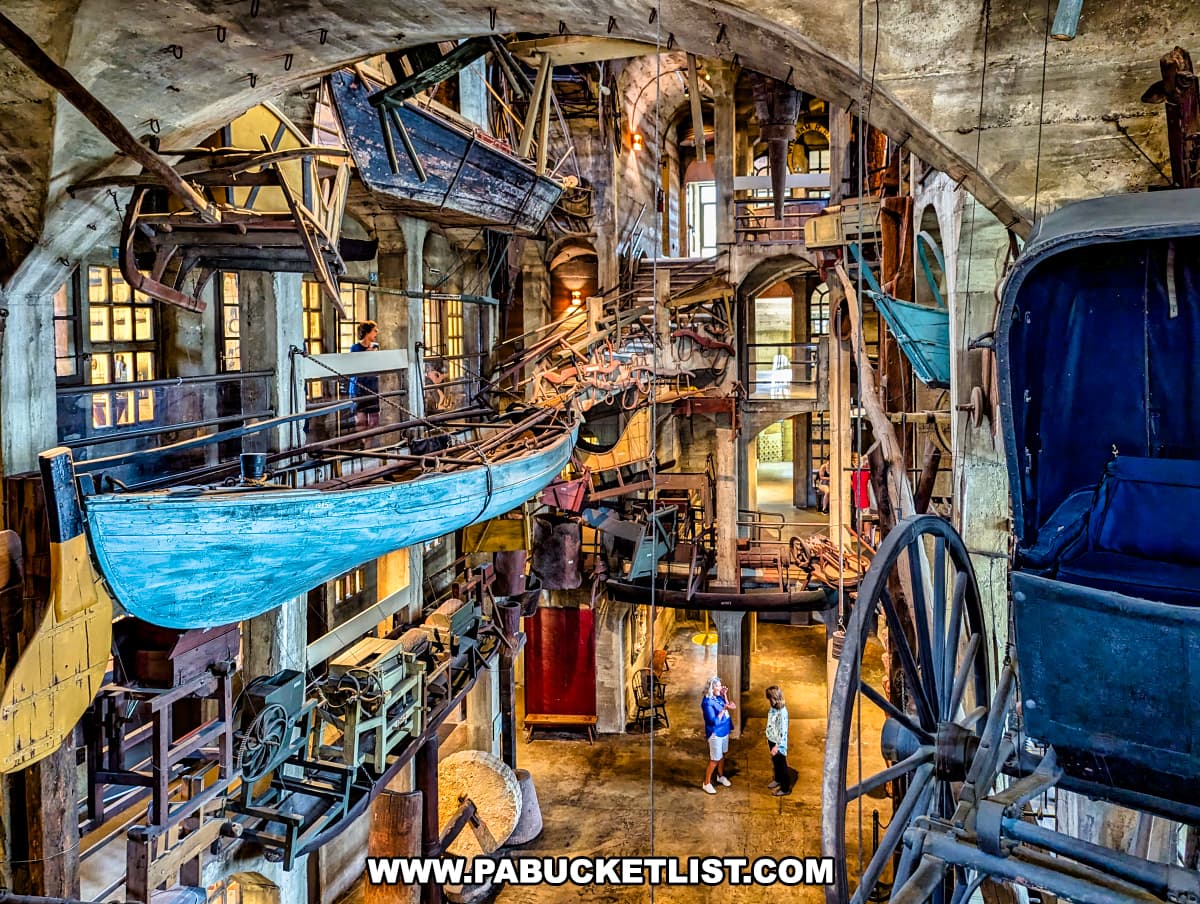 Exploring the Mercer Museum in Bucks County - PA Bucket List