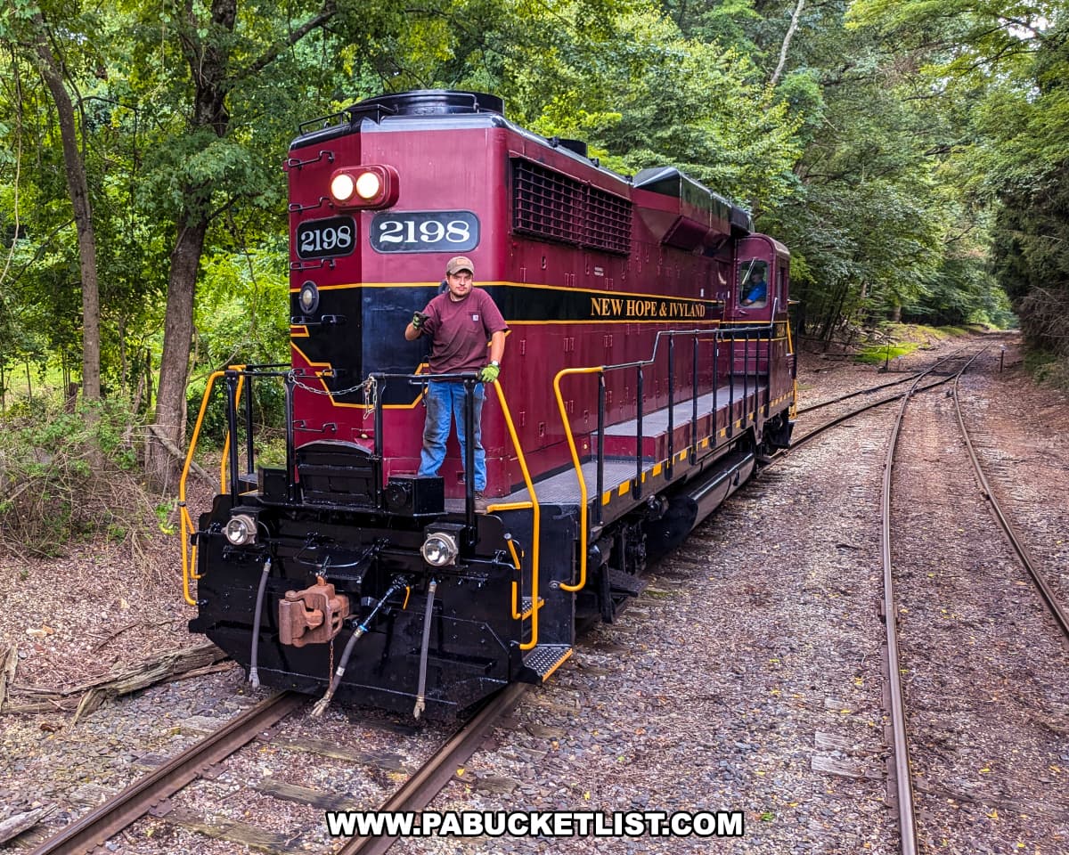 Riding the New Hope Railroad in Bucks County - PA Bucket List