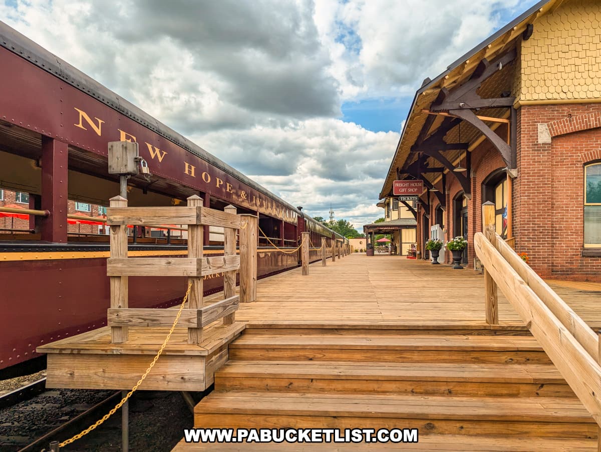 Riding the New Hope Railroad in Bucks County - PA Bucket List