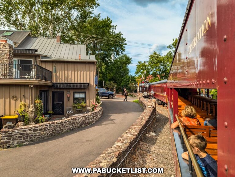 Riding the New Hope Railroad in Bucks County - PA Bucket List