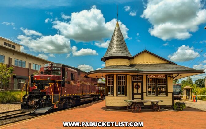 Riding the New Hope Railroad in Bucks County - PA Bucket List