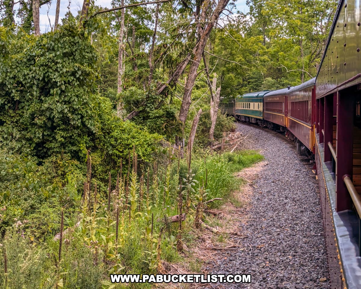 Riding the New Hope Railroad in Bucks County - PA Bucket List
