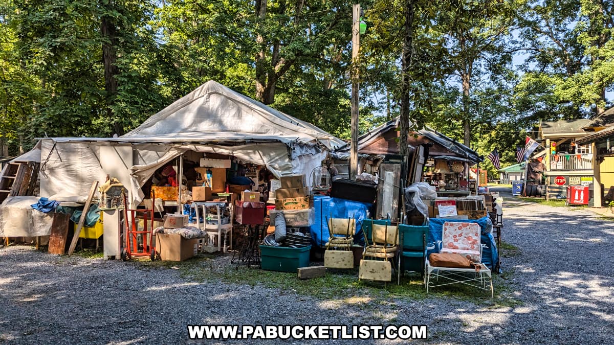Exploring Shupp's Grove Flea Market in Lancaster County - PA Bucket List