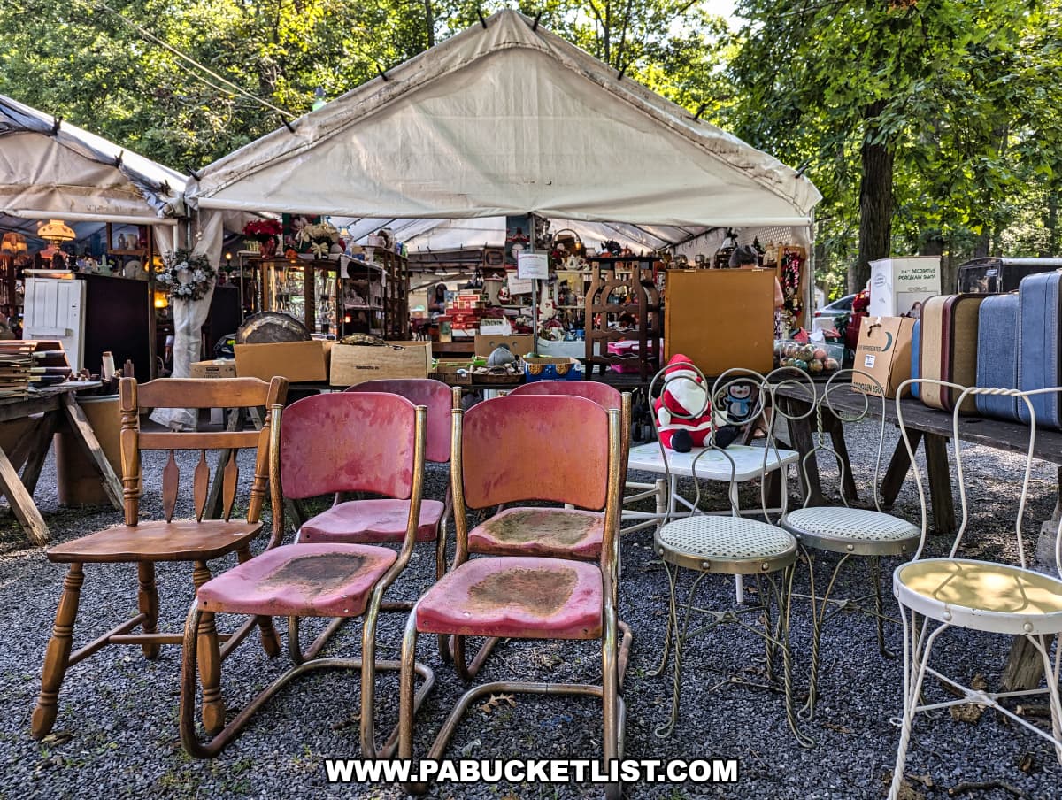 Exploring Shupp's Grove Flea Market in Lancaster County - PA Bucket List