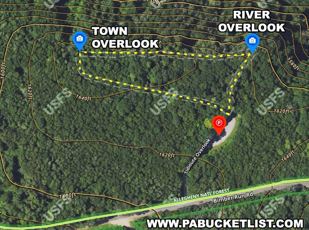 Exploring Tidioute Overlook in Warren County - PA Bucket List