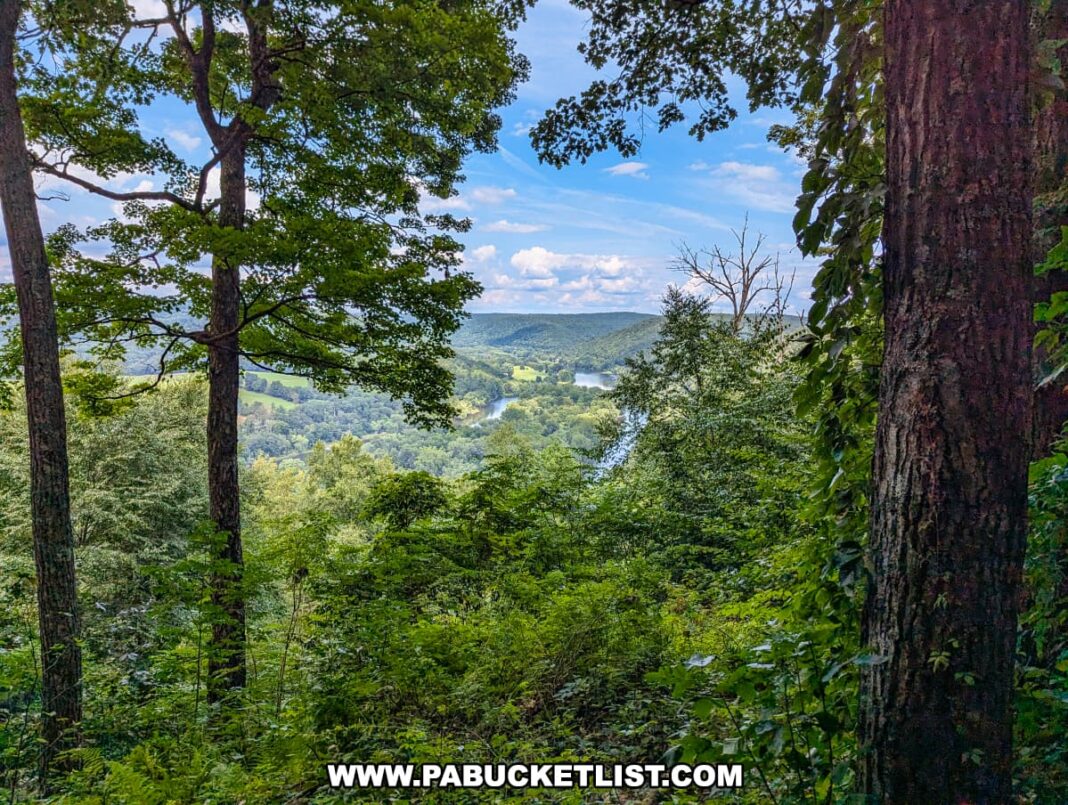 Exploring Tidioute Overlook in Warren County - PA Bucket List