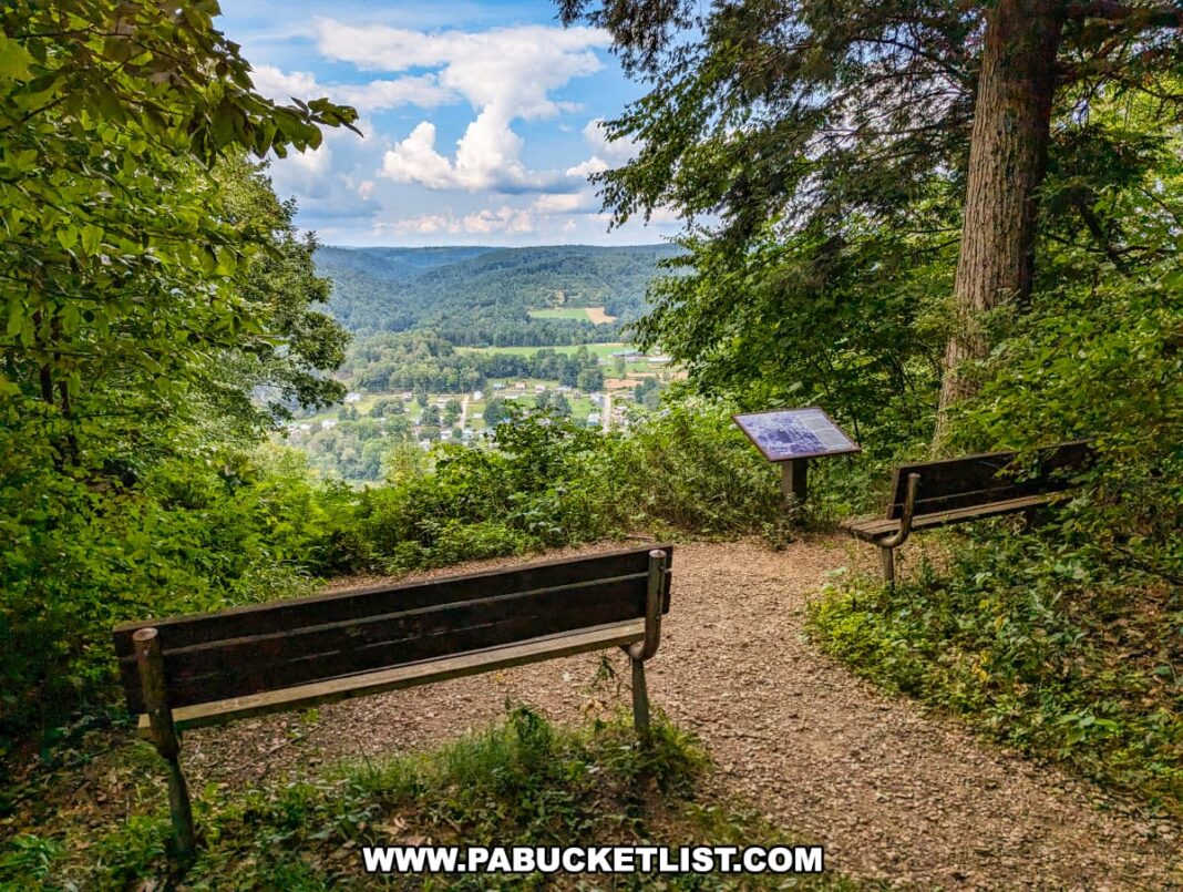 Exploring Tidioute Overlook in Warren County - PA Bucket List