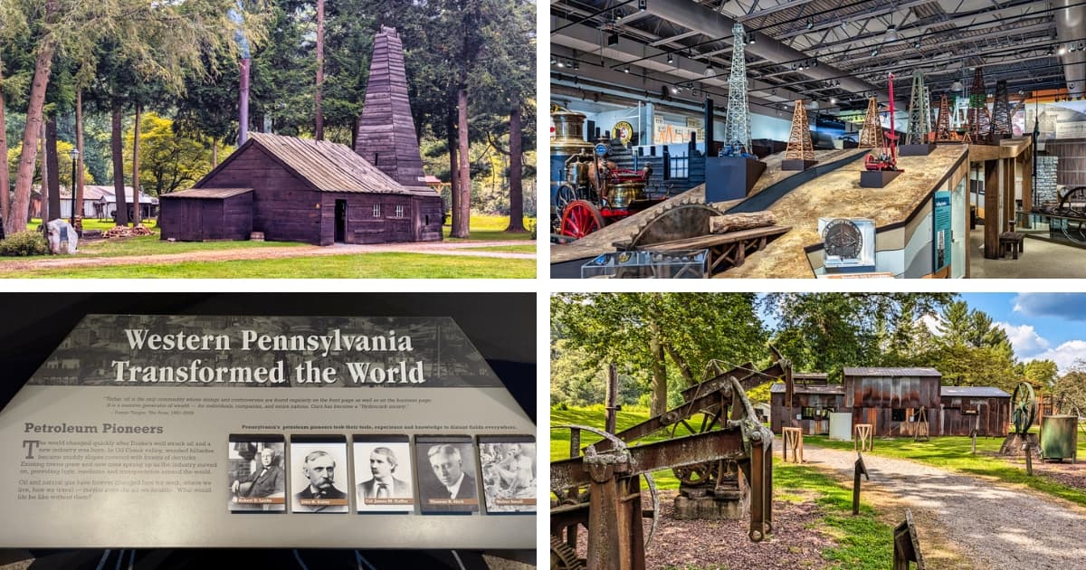 Exploring the Drake Well Museum and Park in Venango County - PA Bucket List