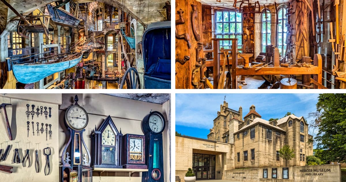 Exploring the Mercer Museum in Bucks County - PA Bucket List
