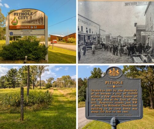 Exploring the Ghost Town of Pithole in Venango County - PA Bucket List