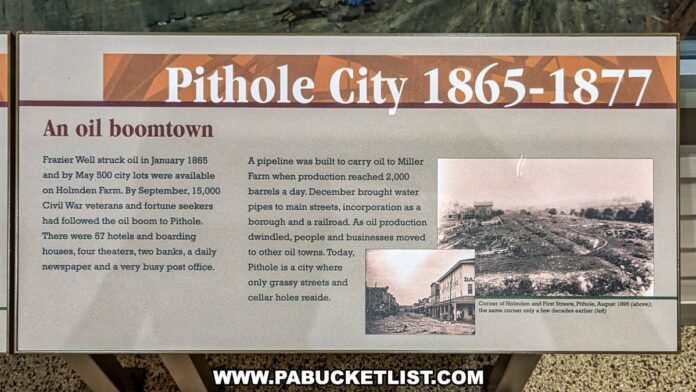 Exploring the Ghost Town of Pithole in Venango County - PA Bucket List