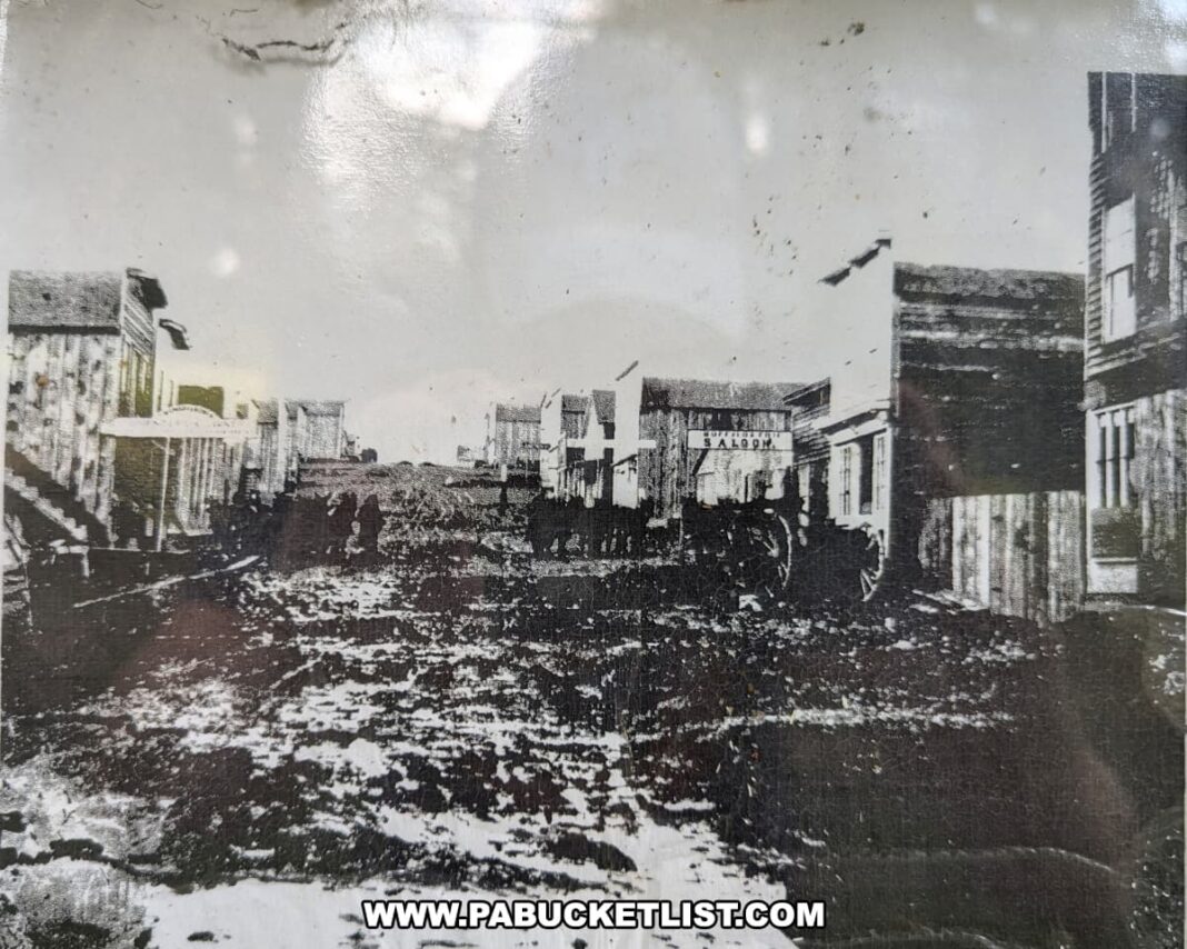 Exploring the Ghost Town of Pithole in Venango County - PA Bucket List