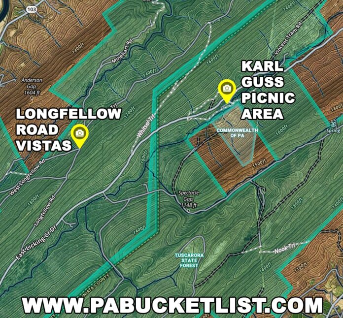 Exploring the Longfellow Road Vistas in Mifflin County - PA Bucket List