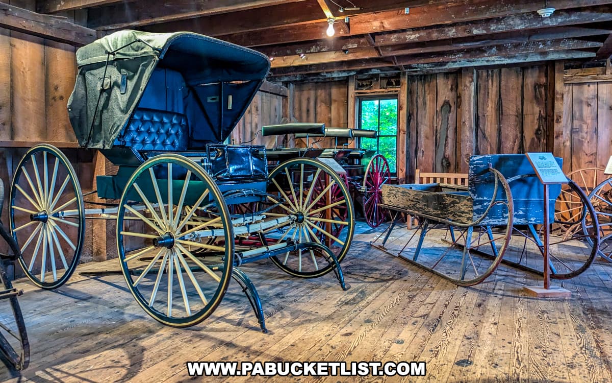 Exploring the Mifflinburg Buggy Museum in Union County - PA Bucket List