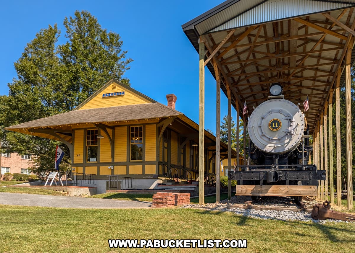 Exploring the Train Station Museum in Bedford County - PA Bucket List